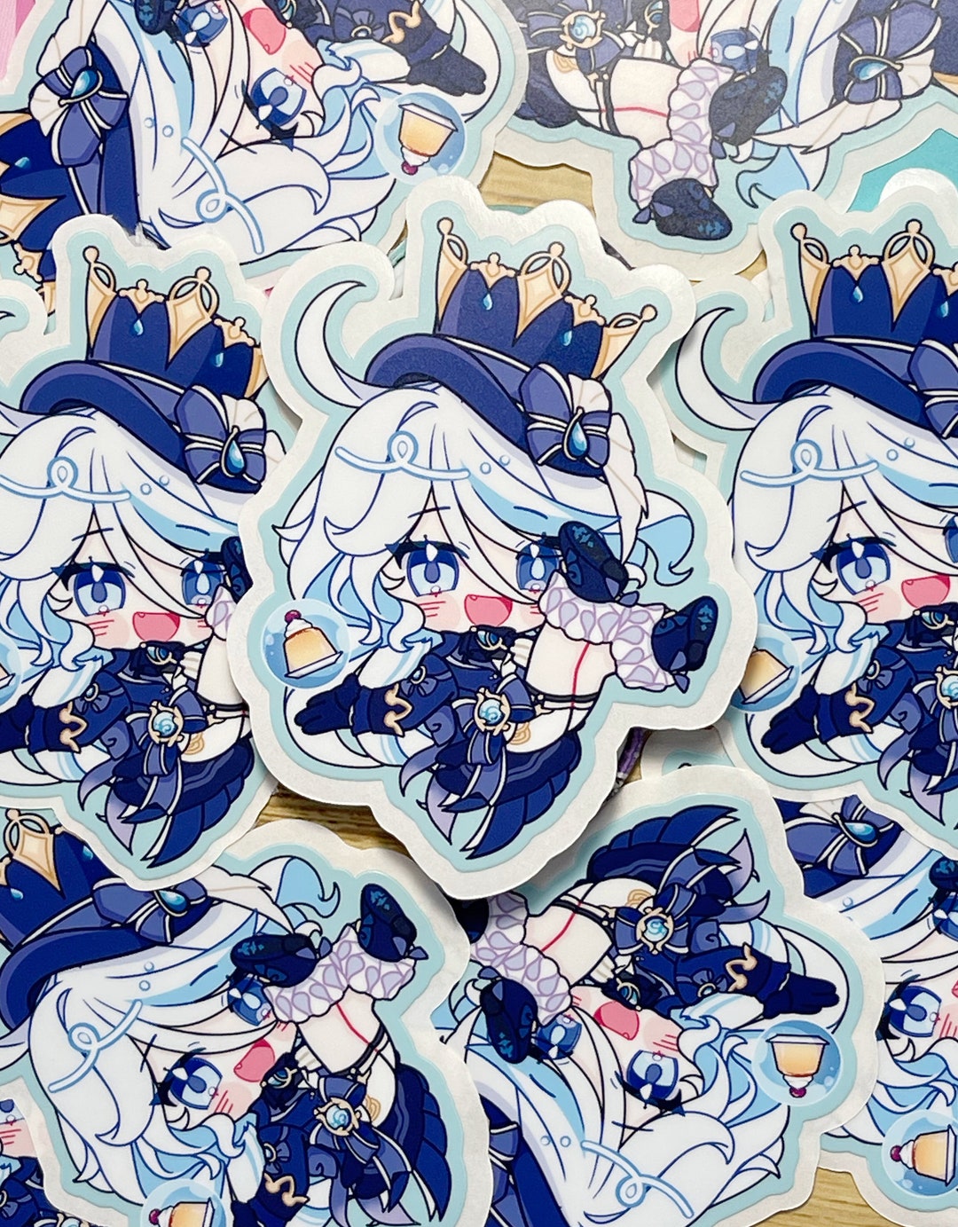 Genshin Impact Fontaine Furina Sticker - Etsy