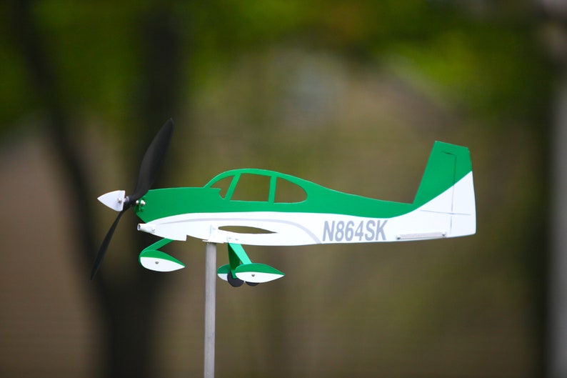Vans RV-10 Airplane Weathervane, Windmill, Whirligig. Made Out of ...