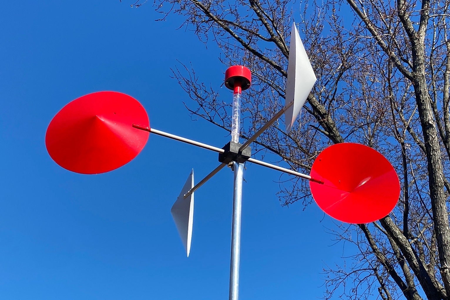 A Horizontal Spinning Whirligig. A Wind Art Spinner. - Etsy