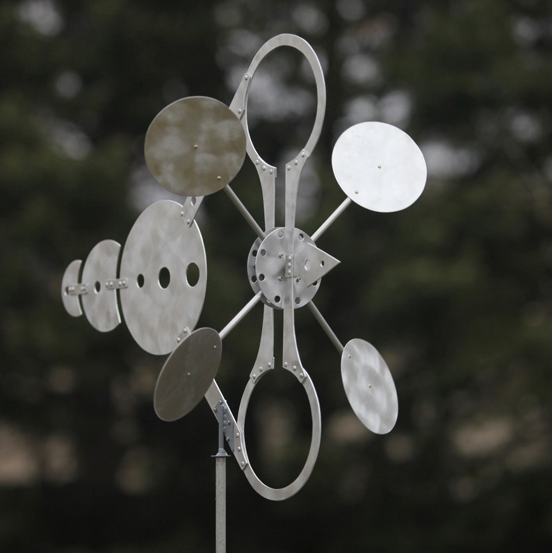 One of a Kind Whirligig Windmill Yart Art Wind Spinner - Etsy