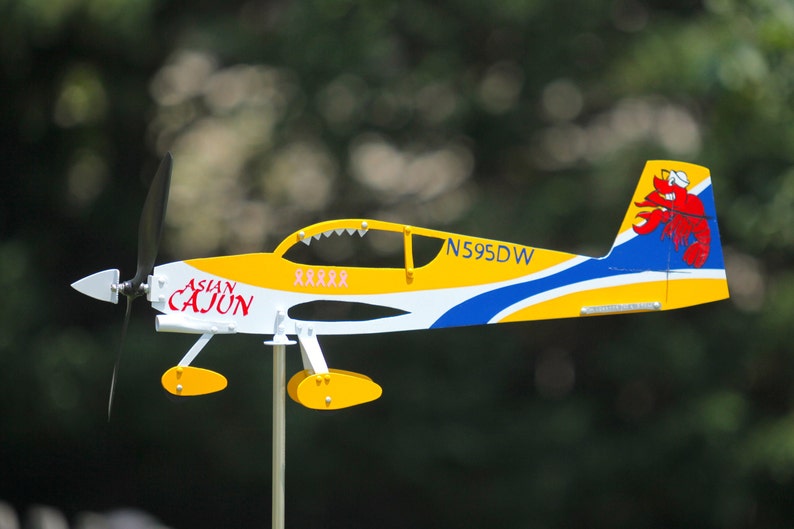 Vans RV-9A Airplane Weathervane, Windmill, Whirlygig. Made Out of ...