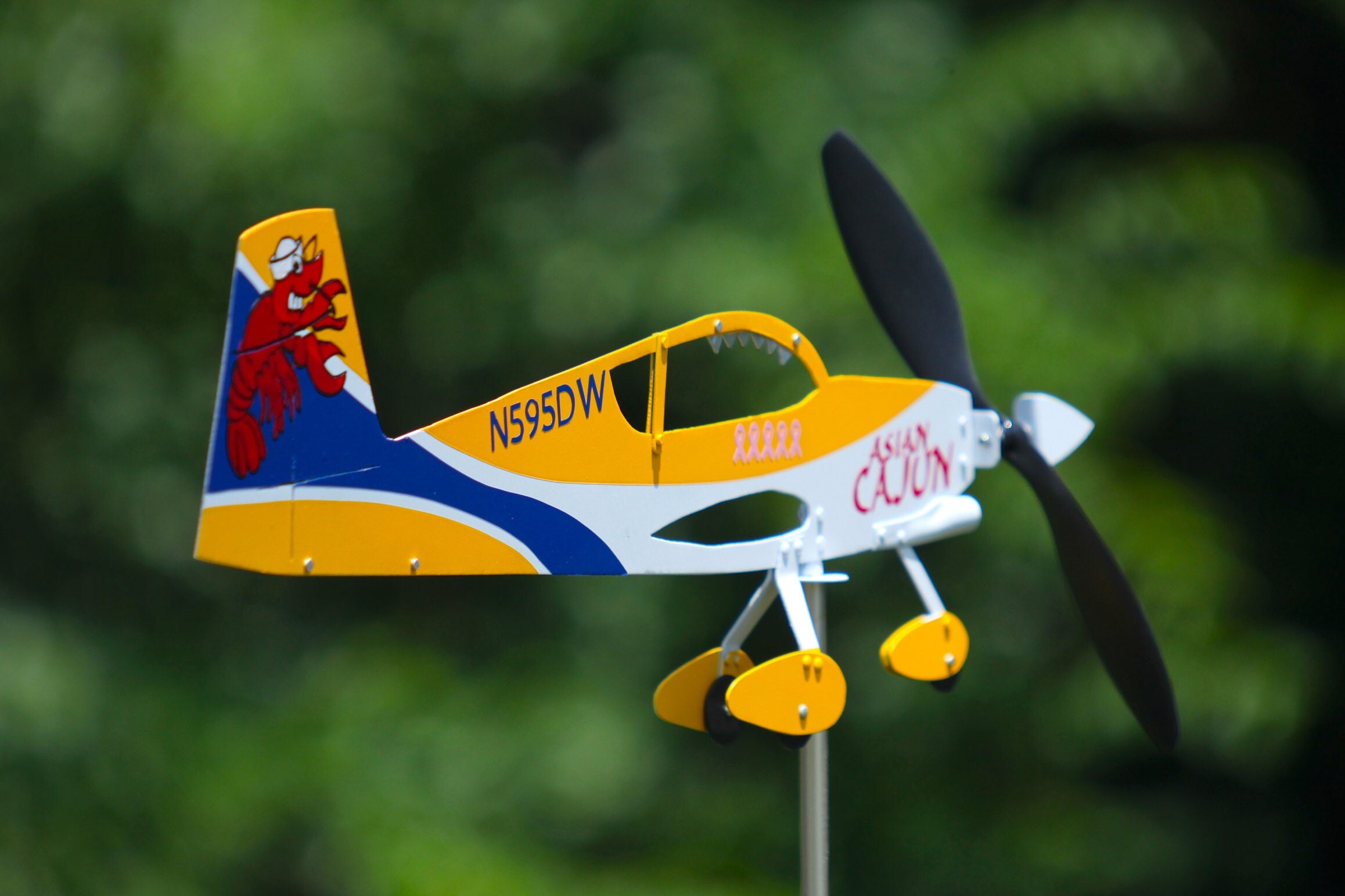 Vans RV-9A Airplane Weathervane, Windmill, Whirlygig. Made Out of ...