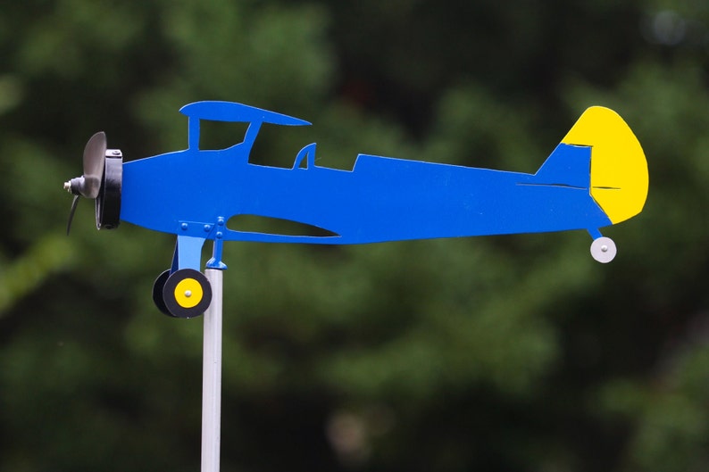 Boeing Stearman Model 75 Biplane Airplane Weathervane - Etsy