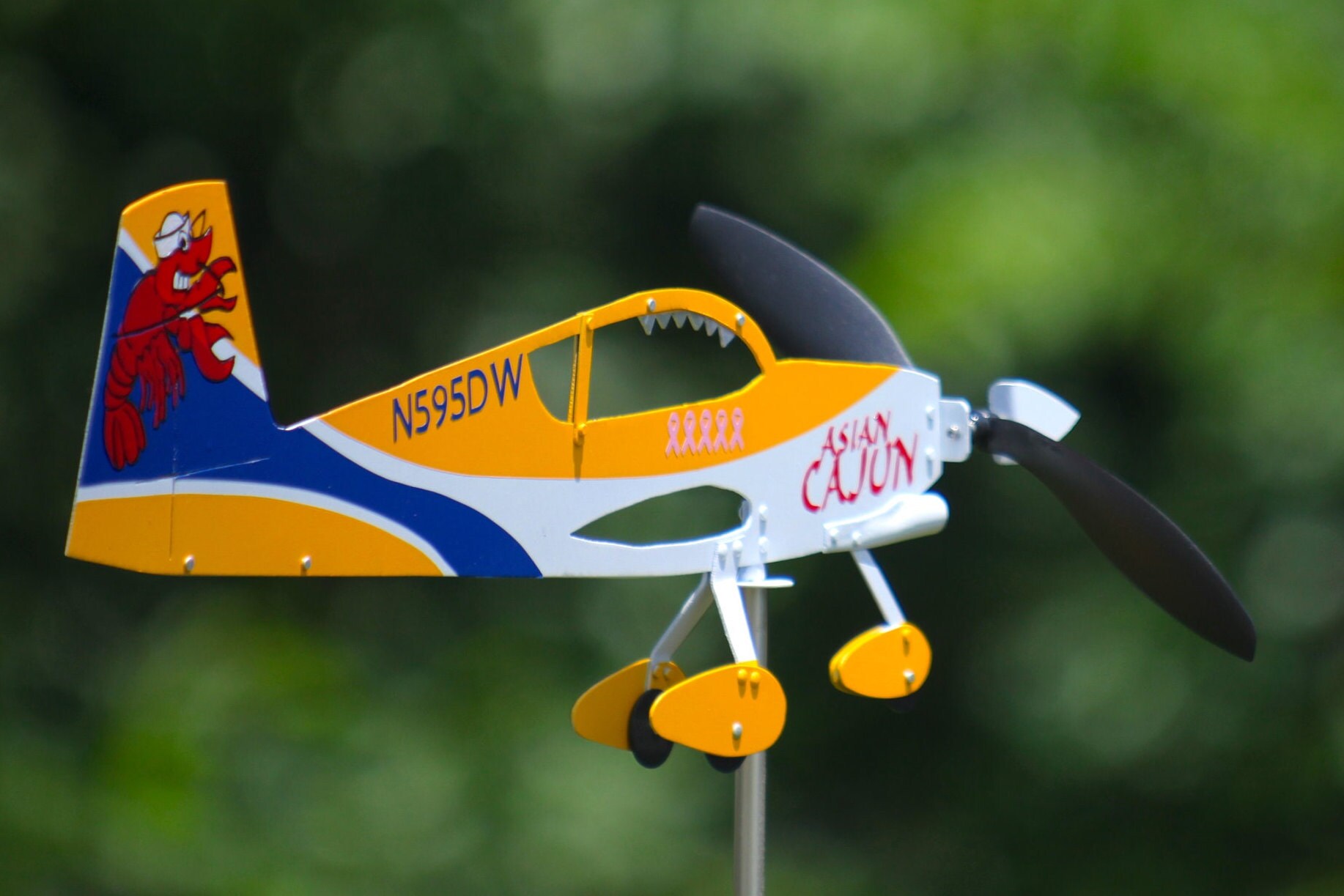 Vans RV-9A Airplane Weathervane, Windmill, Whirlygig. Made Out of ...