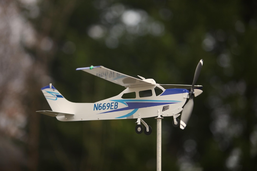 Cessna 210 Centurion Airplane Weathervane, Windmill, Whirligig. - Etsy