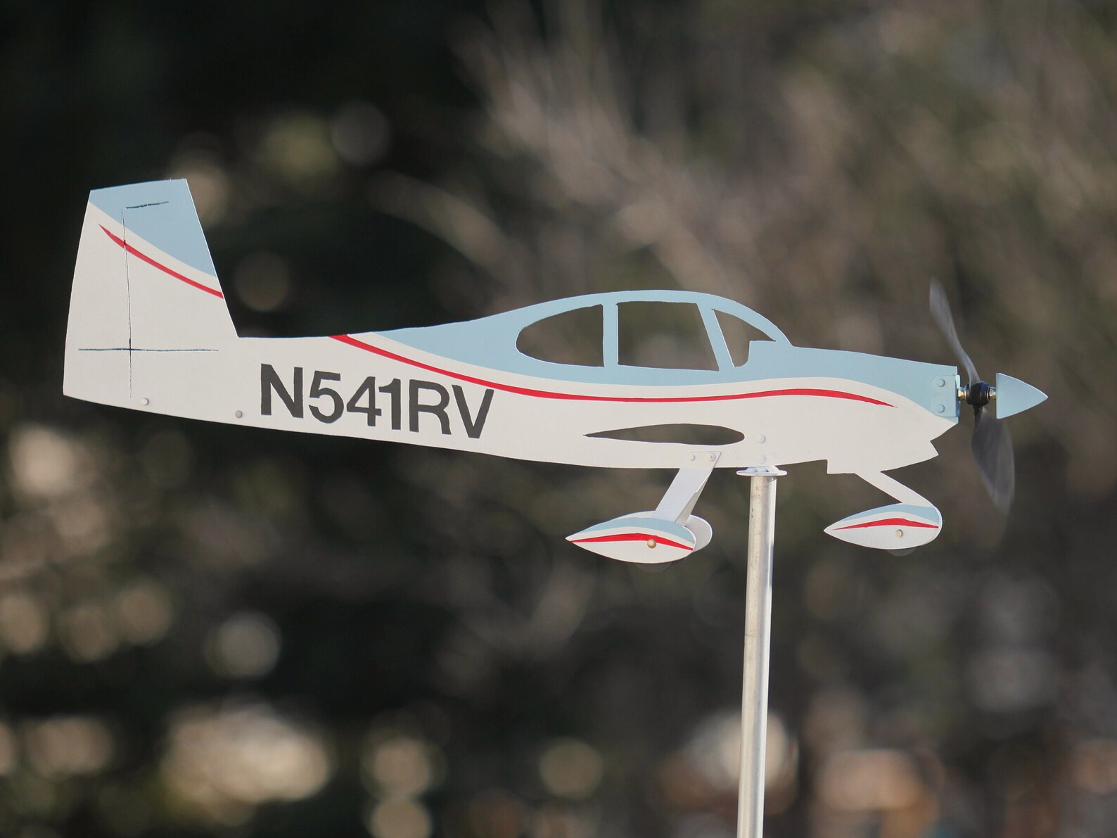 Vans RV-10 Airplane Weathervane, Windmill, Whirligig. Made Out of ...