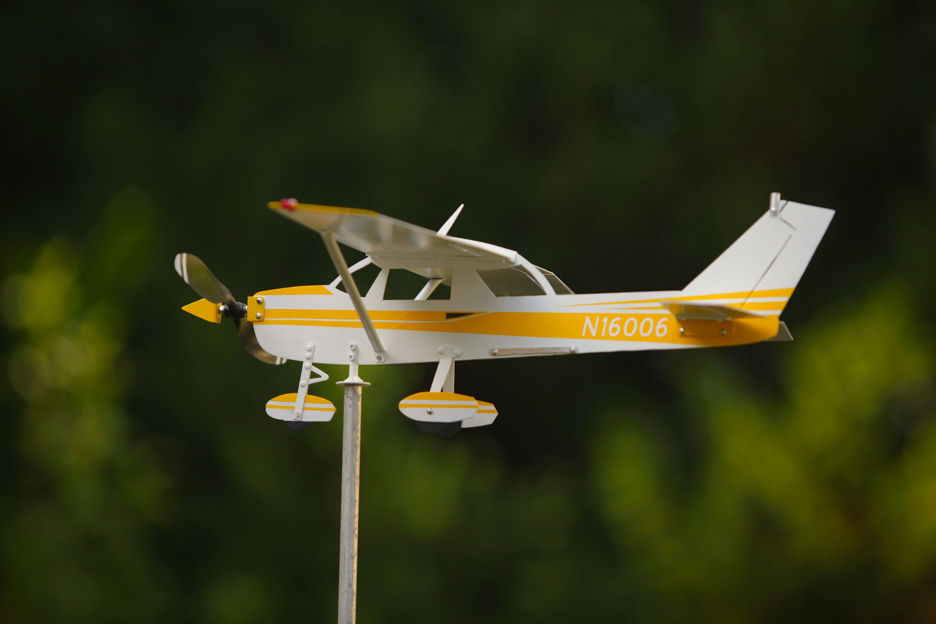 A Cessna 152 Airplane Weather Vane, Windmill, Whirligig, Wind Spinner ...