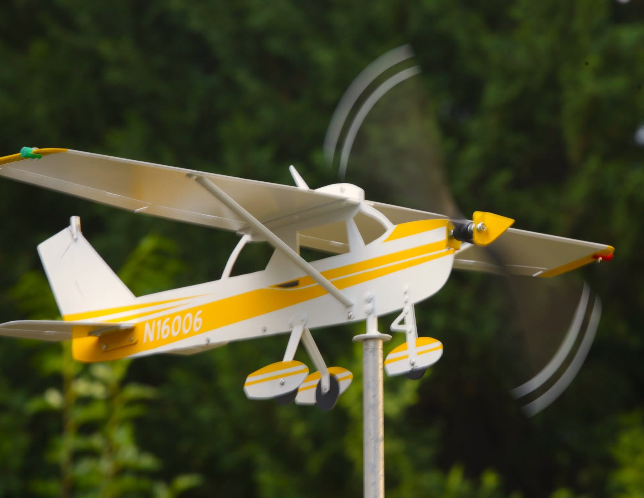 A Cessna 152 Airplane Weather Vane, Windmill, Whirligig, Wind Spinner ...