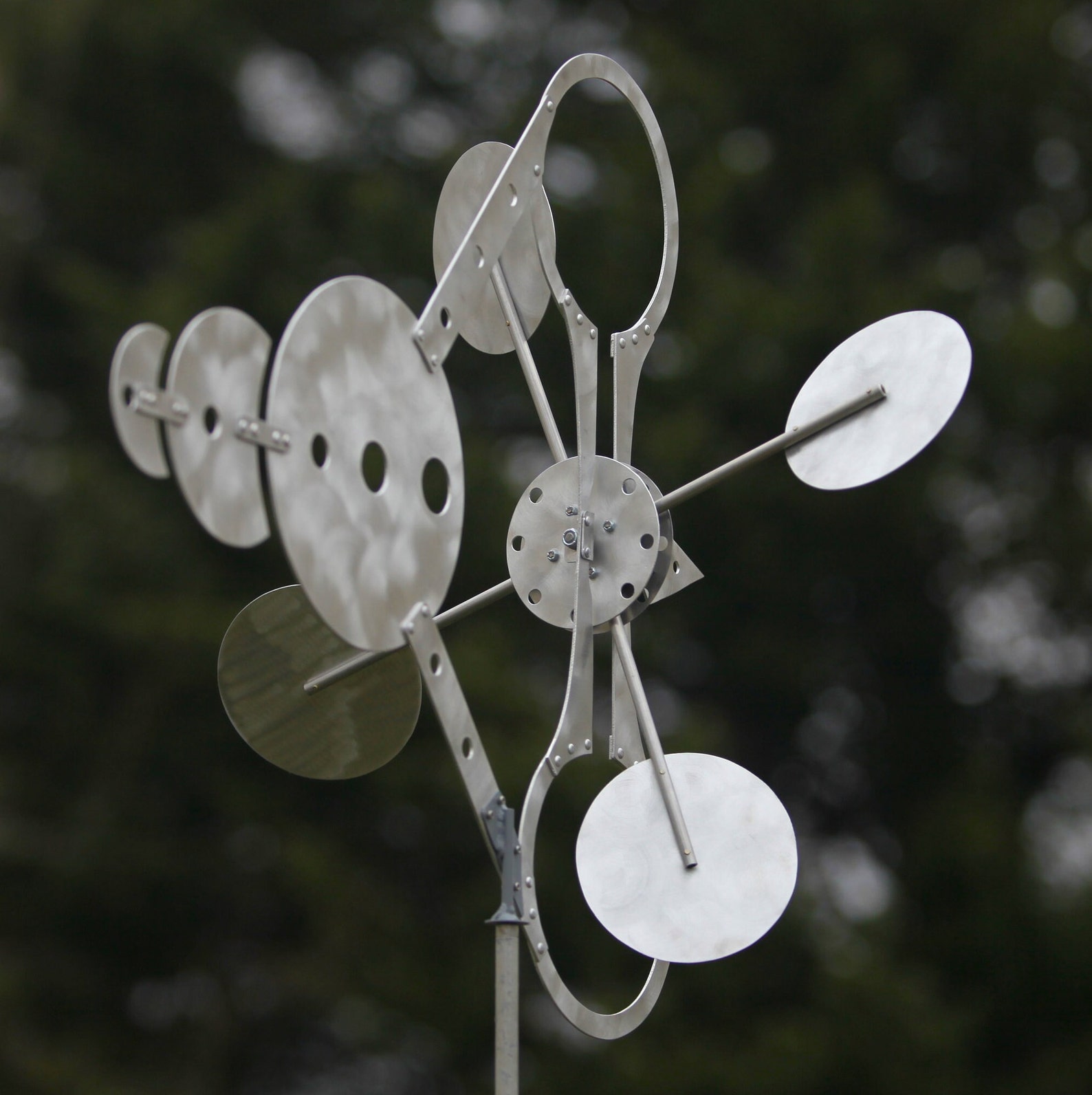 One of a Kind Whirligig Windmill Yart Art Wind Spinner - Etsy