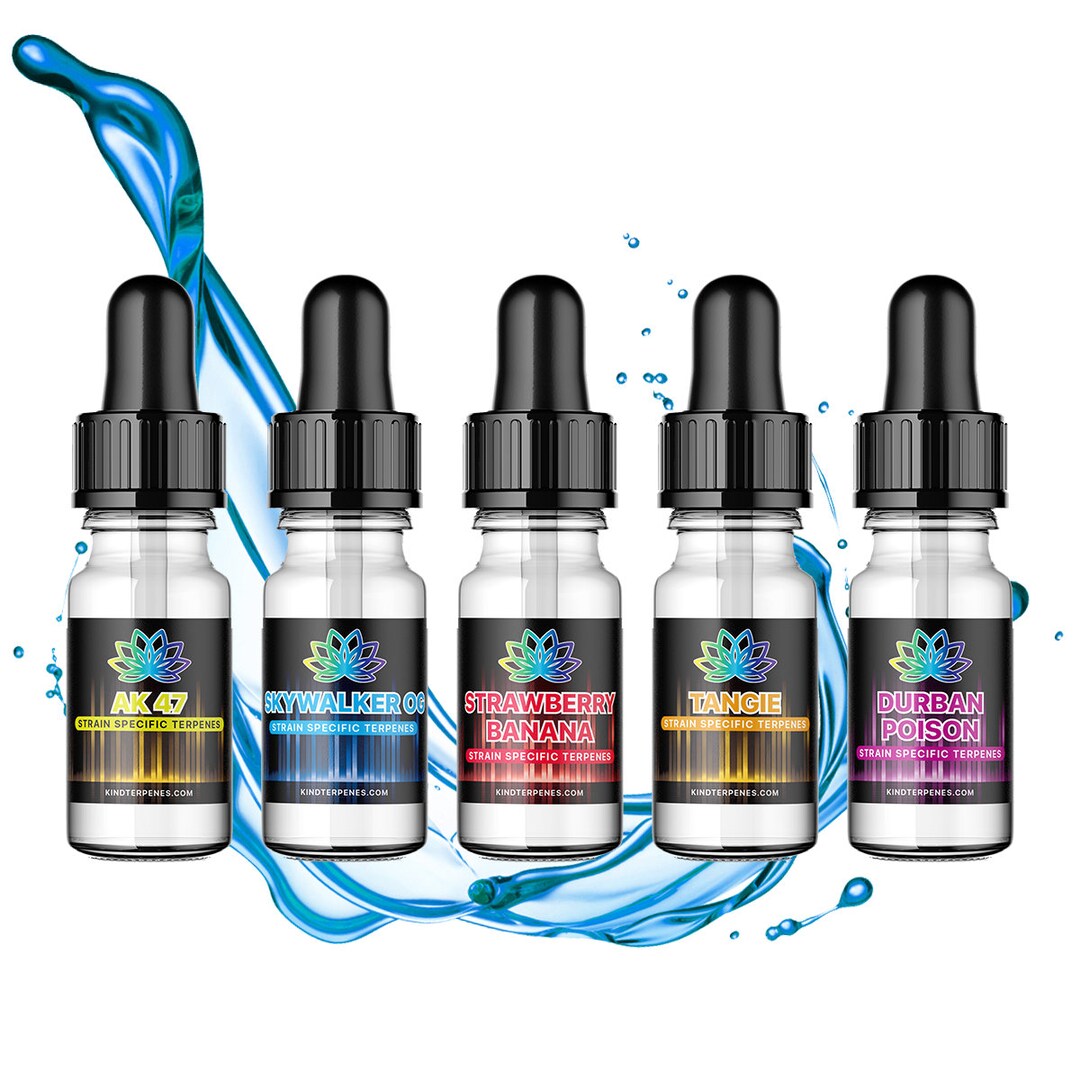 Kind Terpenes Collection Kit 2 1ml X 5 Natural Strain - Etsy