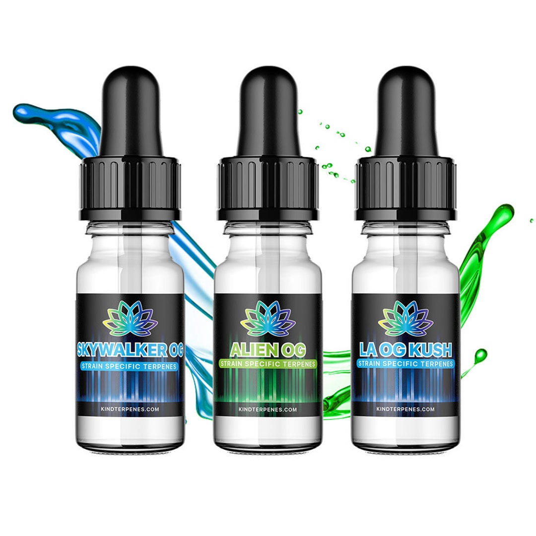 Kind Terpenes OG 2 Collection 1ml X 3 Natural Strain Specific Profiles ... Kind Terpenes OG 2 Collection 1ml X 3 Natural Strain Specific Profiles ...