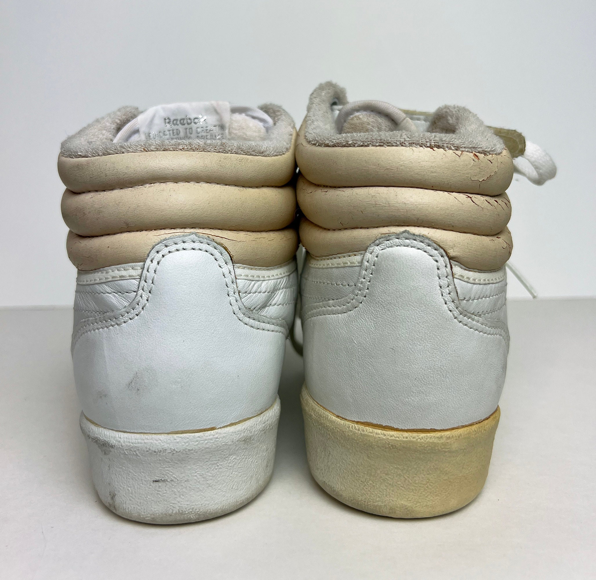 Vintage 1990's Reebok Freestyle Hi Top Sneakers as Is - Etsy