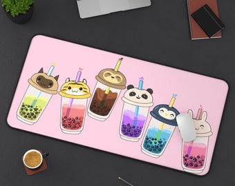 Bubble Tea Desk Mat - Etsy