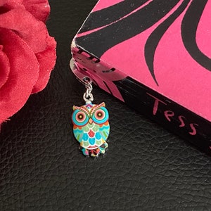 Enamel Owl Bookmark, Book Lover Gift - Etsy