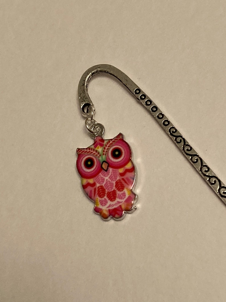 Enamel Owl Bookmark Book Lover Gift | Etsy