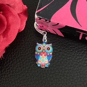 Enamel Owl Bookmark, Book Lover Gift - Etsy