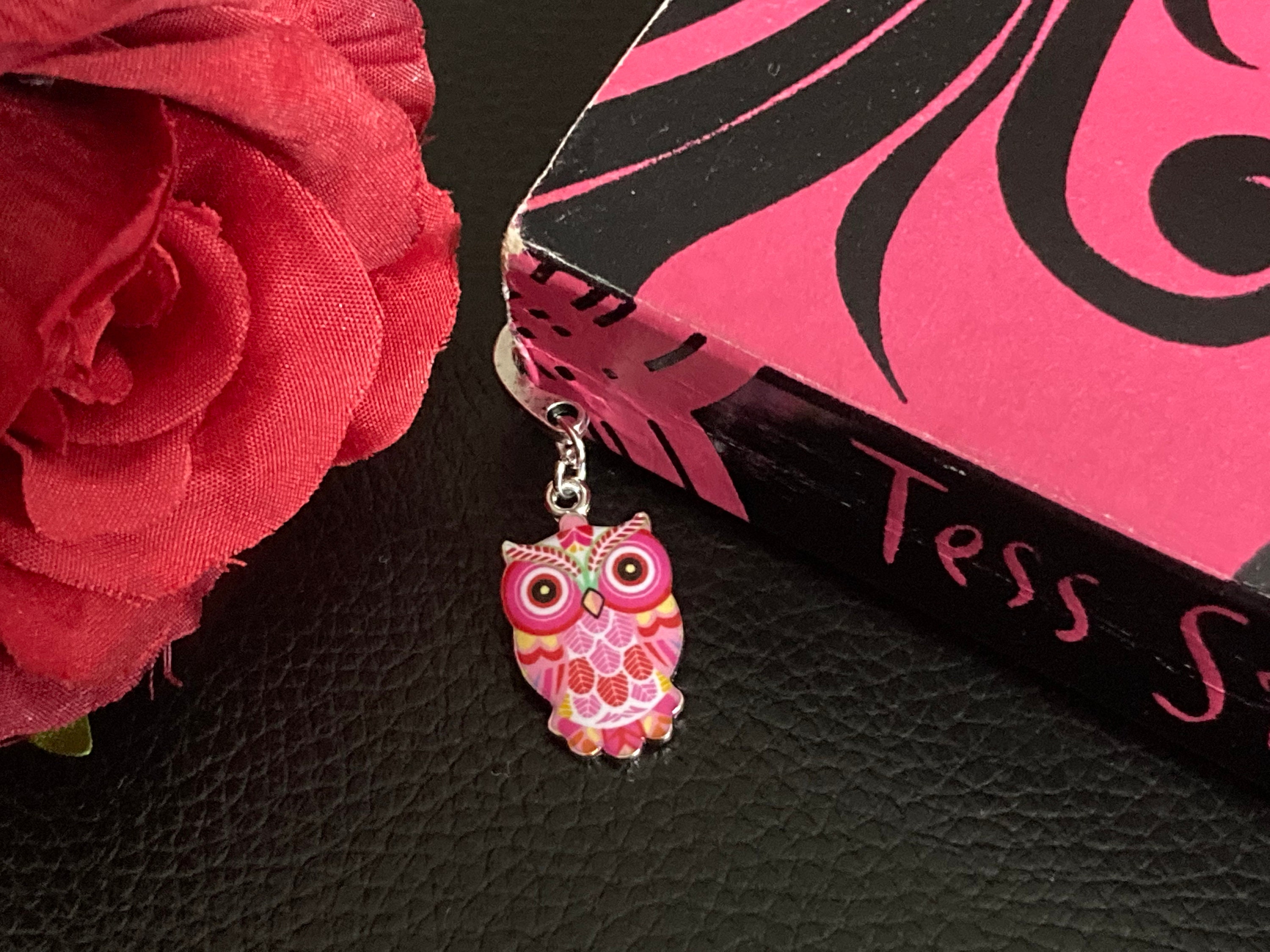 Enamel Owl Bookmark Book Lover Gift | Etsy