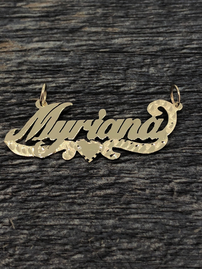 Customized Gold Name Plate - Etsy