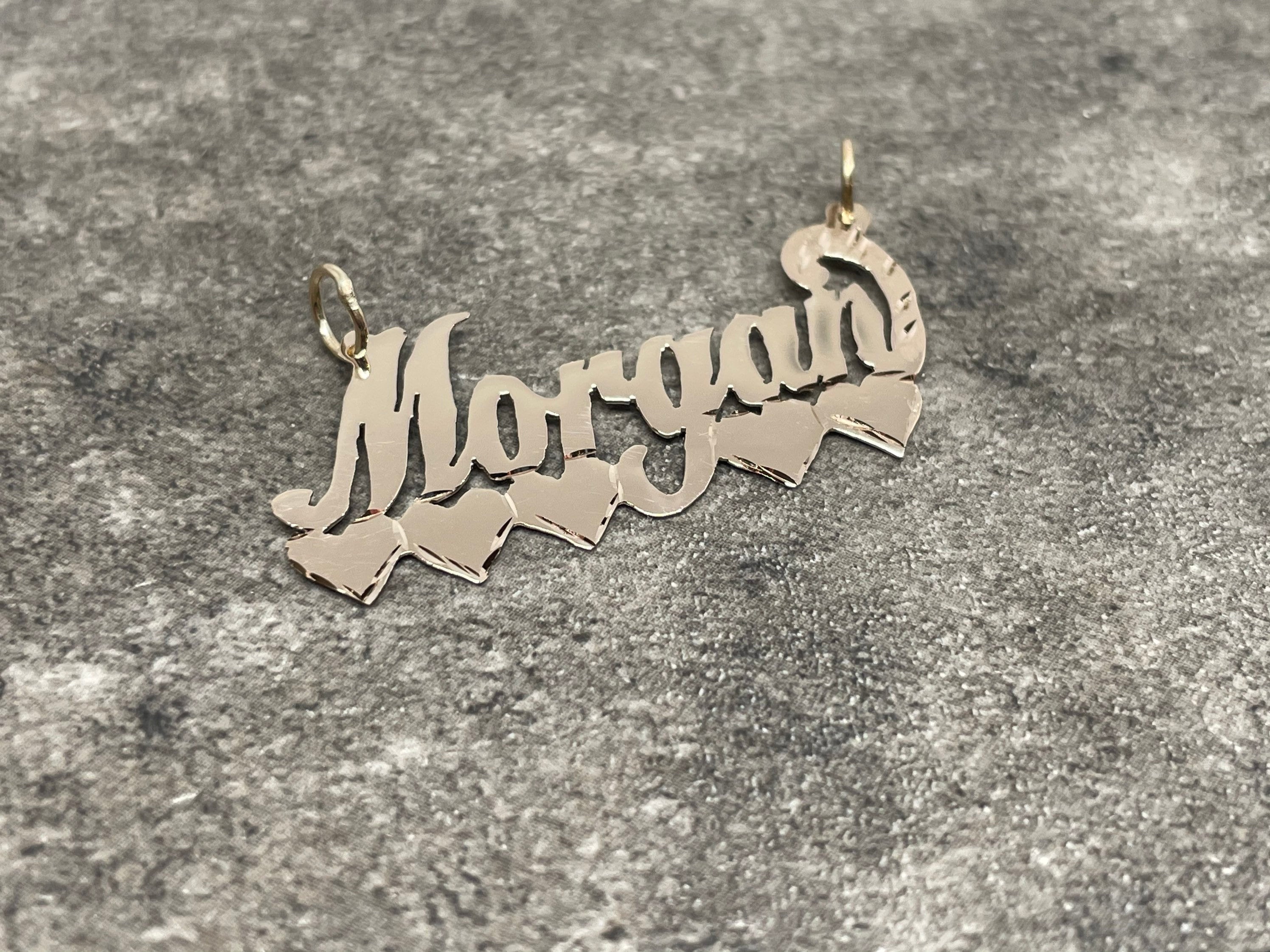 Customized Gold Name Plate Holiday Gift - Etsy