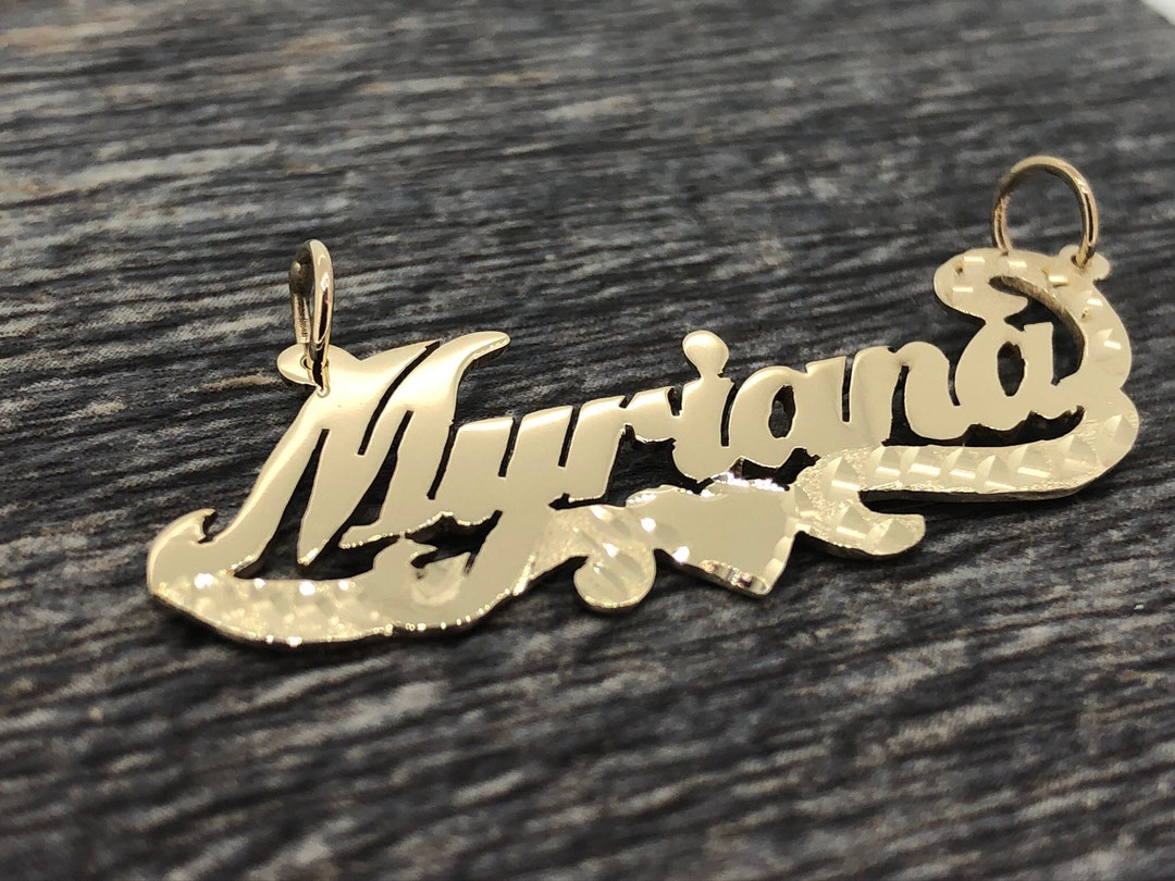 Customized Gold Name Plate - Etsy