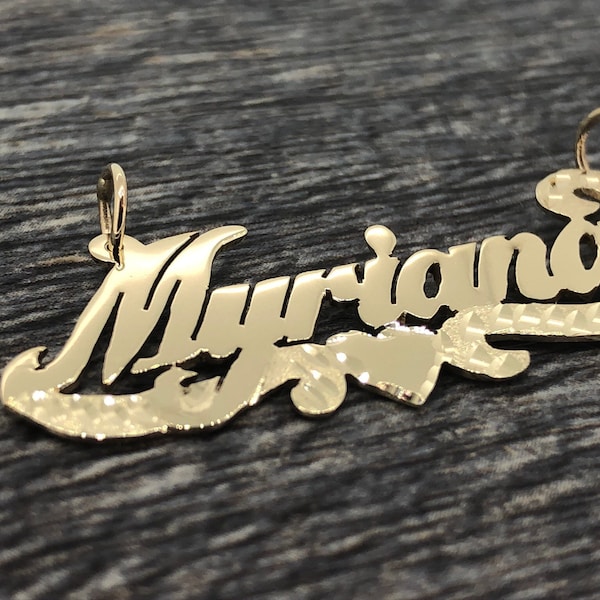 Gold Name Plate - Etsy