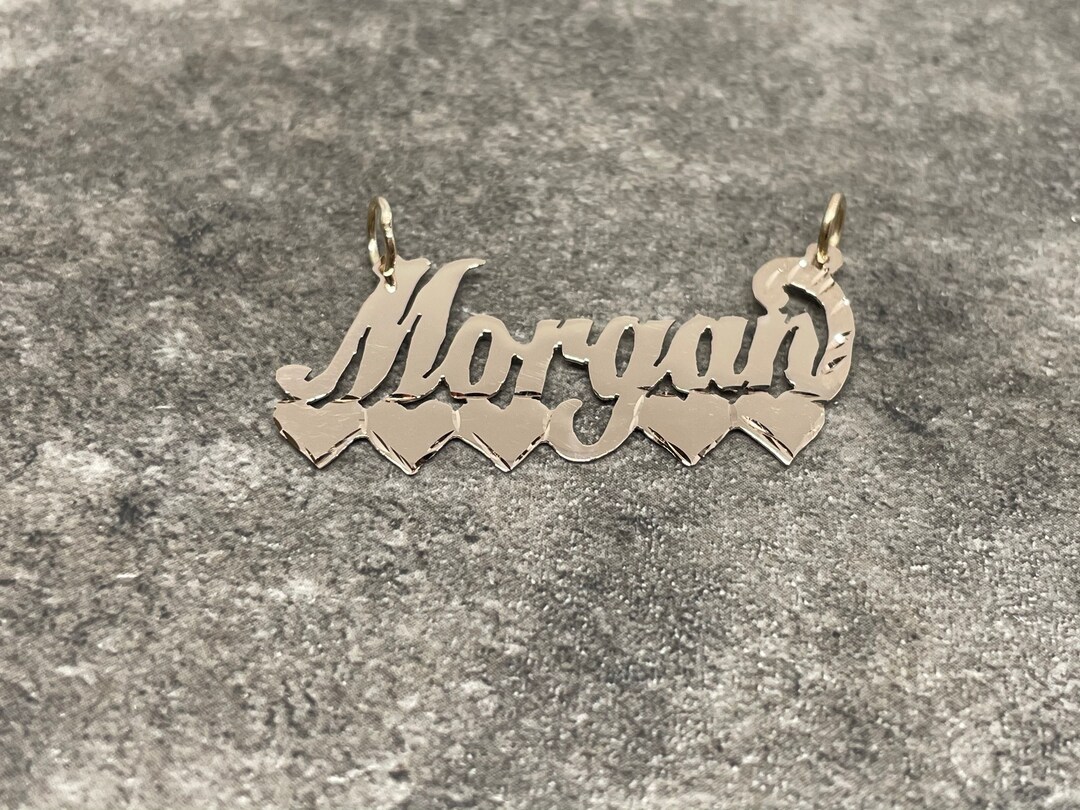 Customized Gold Name Plate Holiday Gift - Etsy