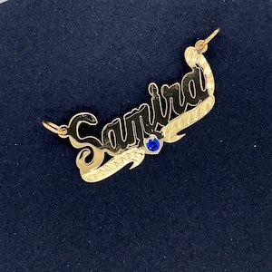 Customized Gold Name Plate - Etsy