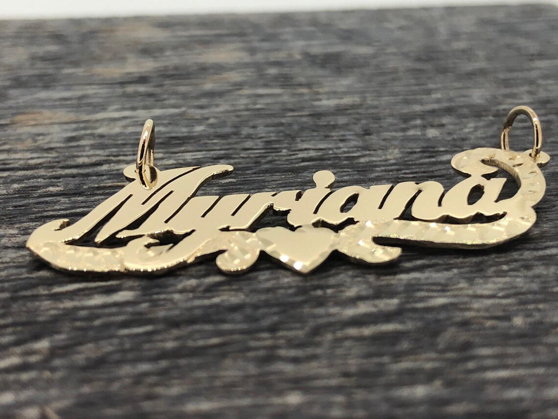 Customized Gold Name Plate - Etsy