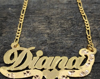 Gold Name Plate - Etsy