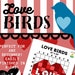 QUILT PATTERN, Love Birds Quilt, Valentines Day Quilt, Simple Beginner ...