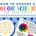 QUILT REFERENCE GUIDE, Color Scheme, Cheat Sheet, Instant Digital ...