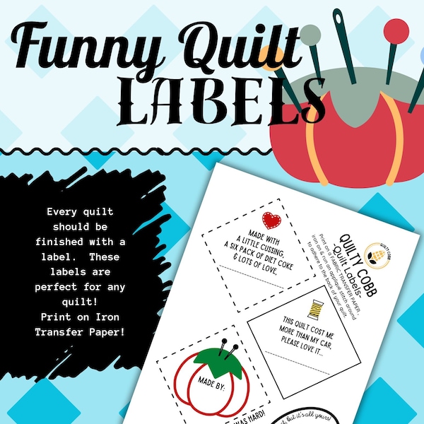 Quilt Label - Etsy Canada