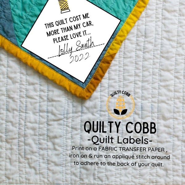 Funny Quilt Labels - Etsy