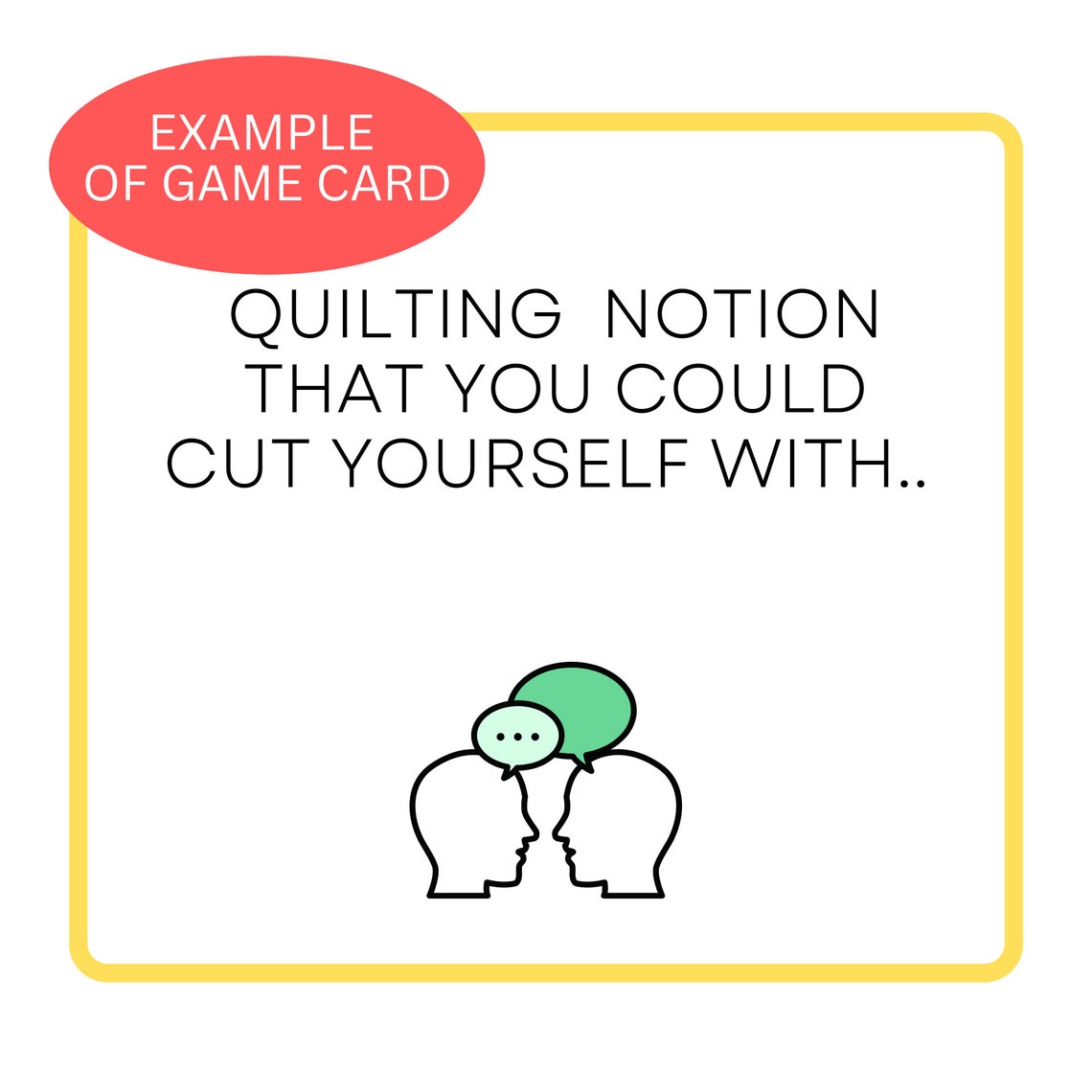 QUILT GAME, Quilting Question Connection, Instant Digital Download ...