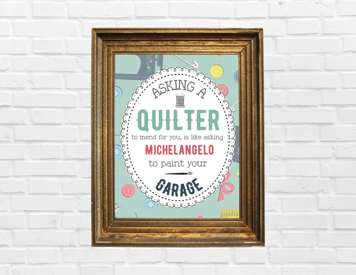 QUILT QUOTES, Instant Digital Download, Printable Art, Quilty Cobb - Etsy