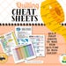 QUILT REFERENCE GUIDES, Beginner Quilting, Cheat Sheet, Bundle, Digital ...