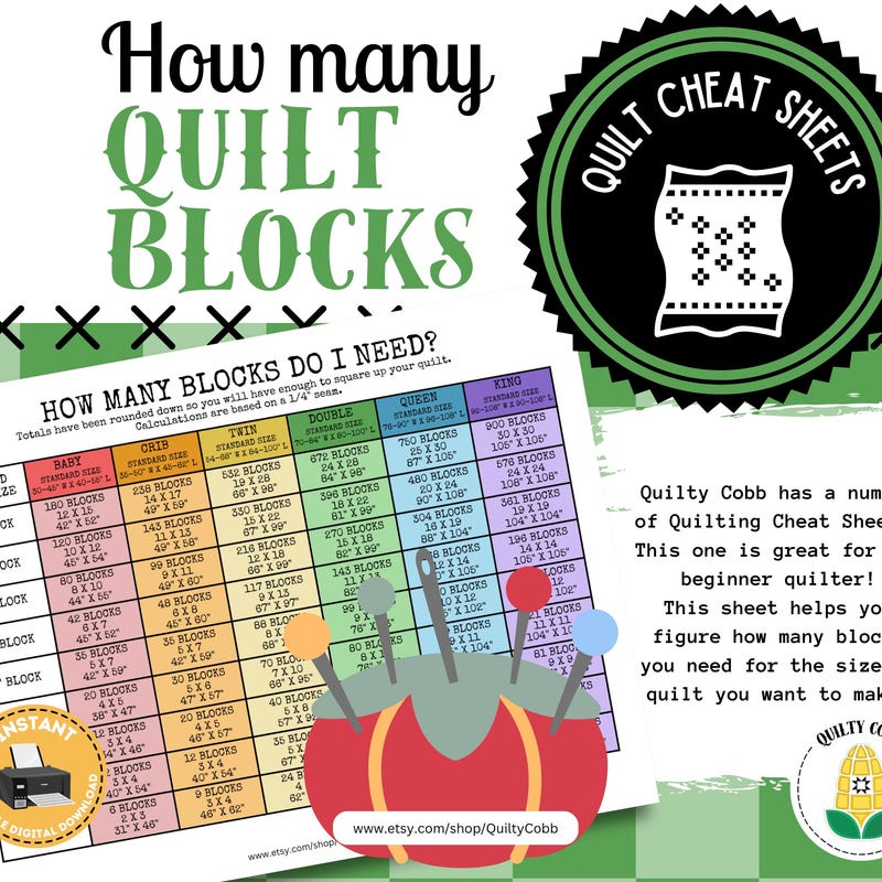 Baby Cheat Sheet Chart - Etsy