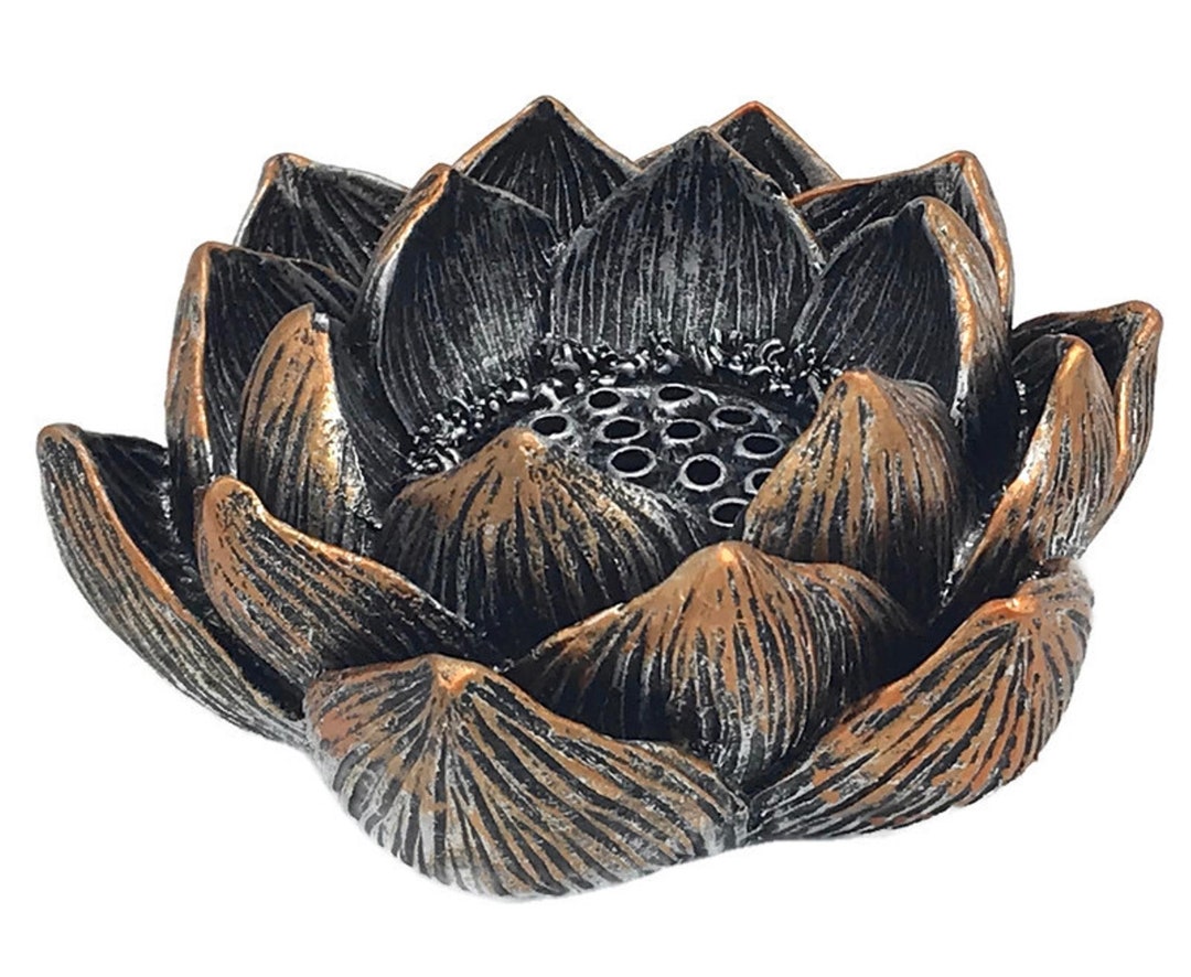 Lotus Flower Stick Incense Holder / Incense Burner - Etsy