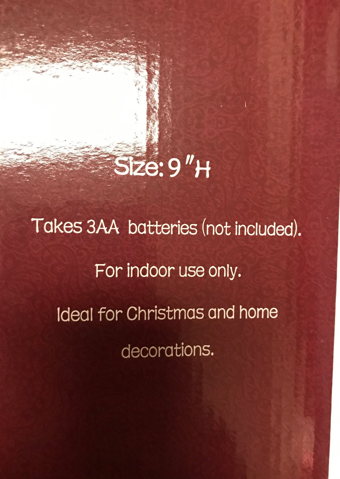 Santa Sleigh Holly Christmas Snow Globe Musical & Led Lighted Water ...