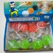 Happy Splat Ball Fun Squeezable Sticky Smash Ball Clear Eyes New 12 Pcs ...