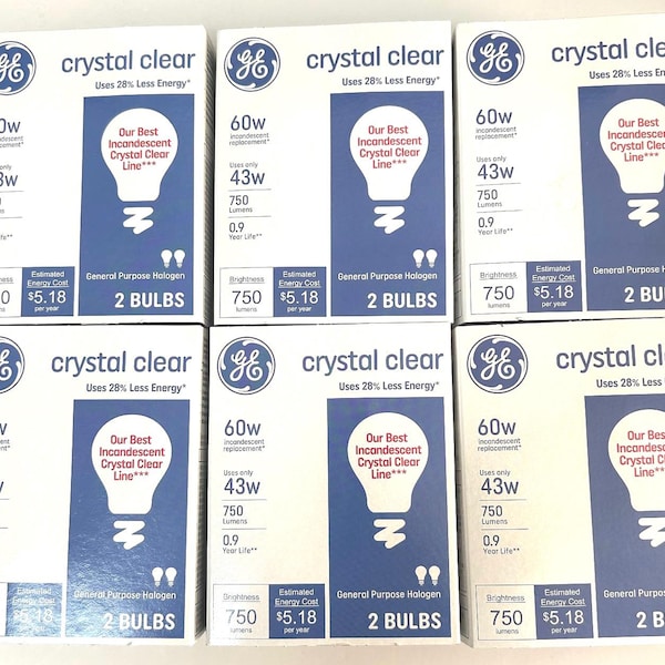 Lowes 6s Halogen Bulbs - Etsy New Zealand
