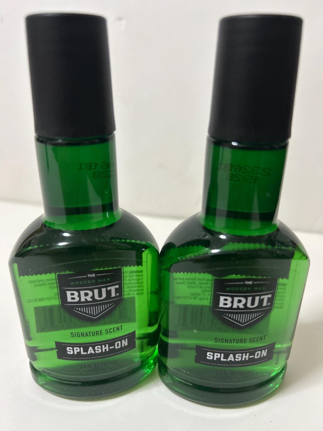 Brut Splash on Original for Men 3.5oz (103ml) Classic 2 Bottle Trusted ...