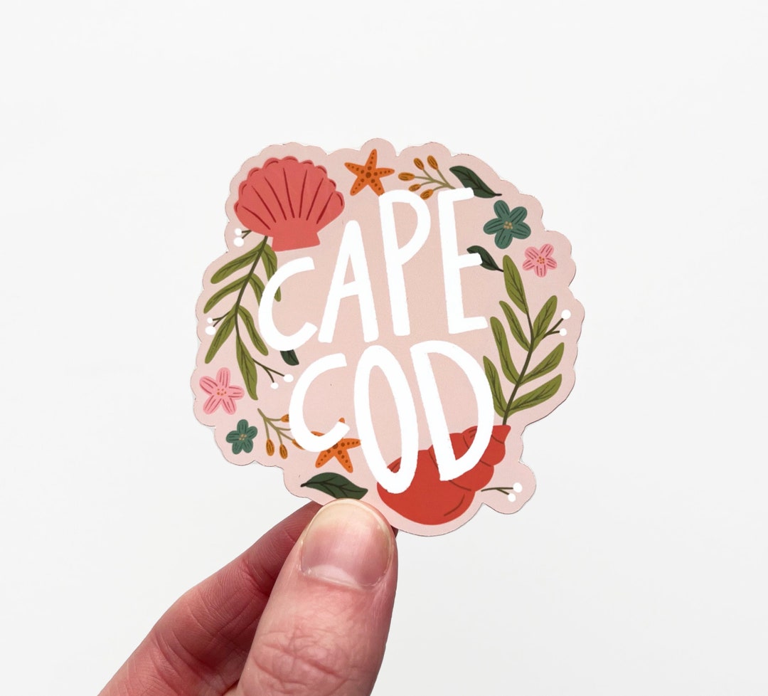 Cape Cod Sticker, Cape Cod, New England Stickers, Massachusetts ...