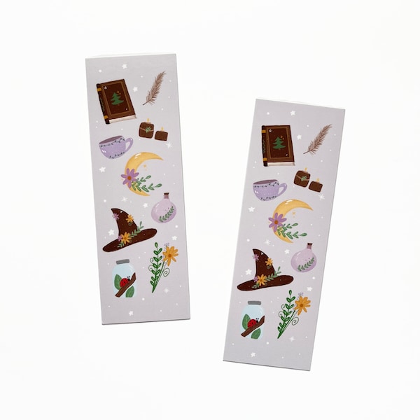 Witch Bookmark - Etsy