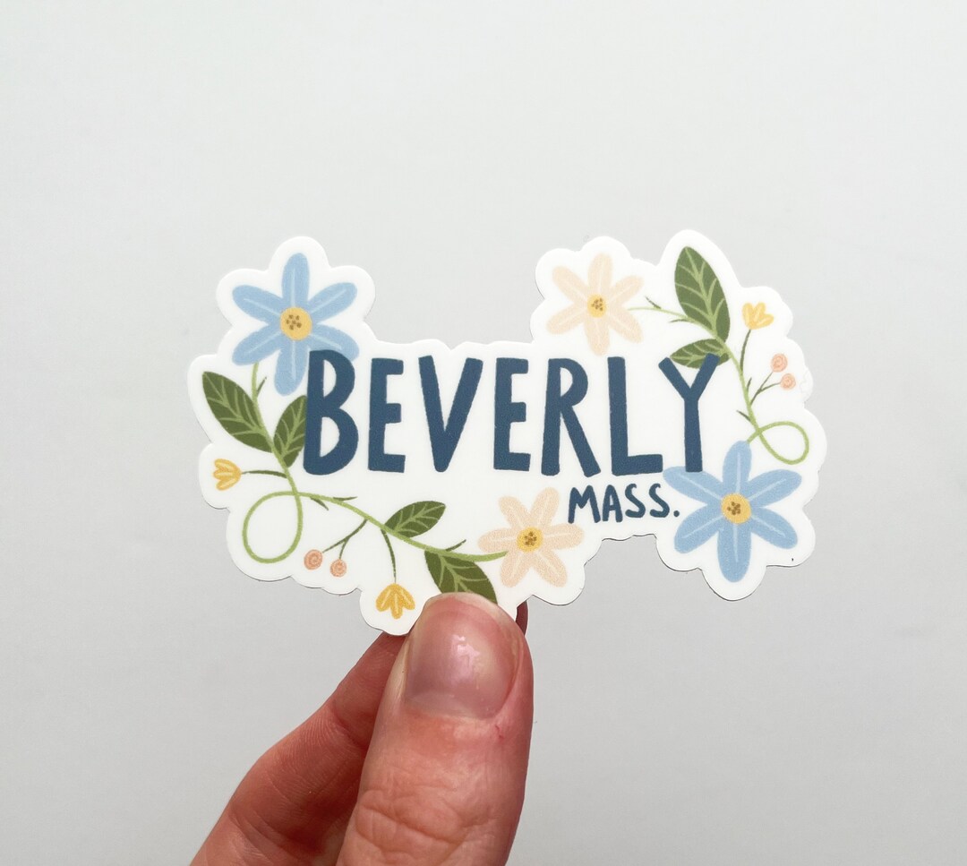 Beverly MA Sticker, Beverly Massachusetts, North Shore, Massachusetts ...