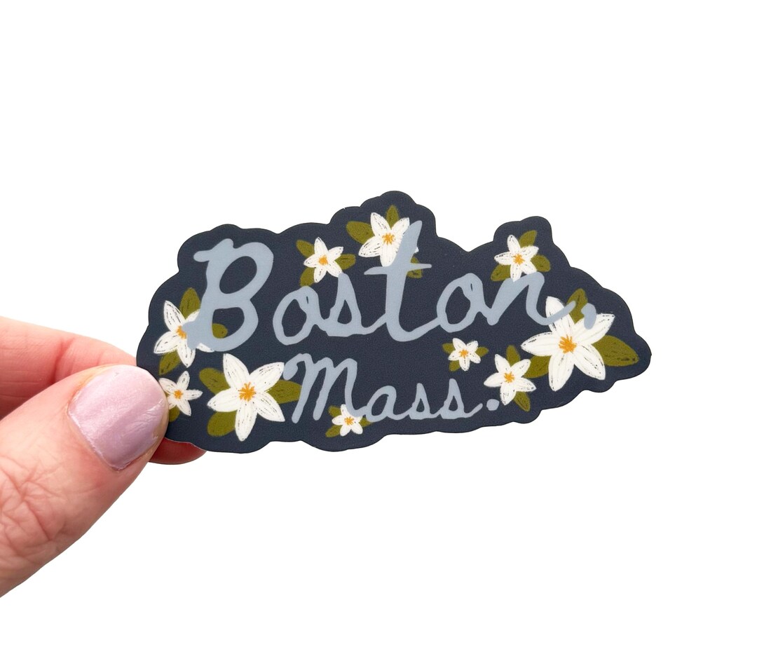 Boston Sticker, Boston Mayflower, Boston MA, New England Stickers - Etsy