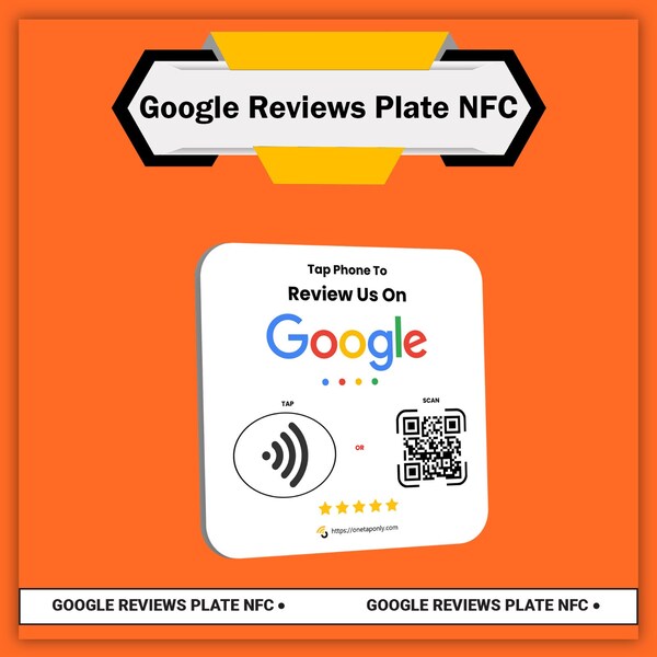 GOOGLE REVIEW SIGN - Etsy