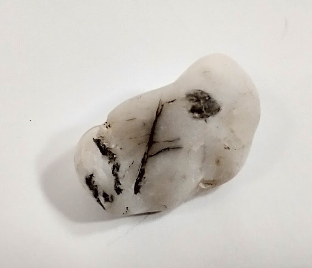 Oregon Coast Agate Rune Nature Made Rune Stone White Agate - Etsy