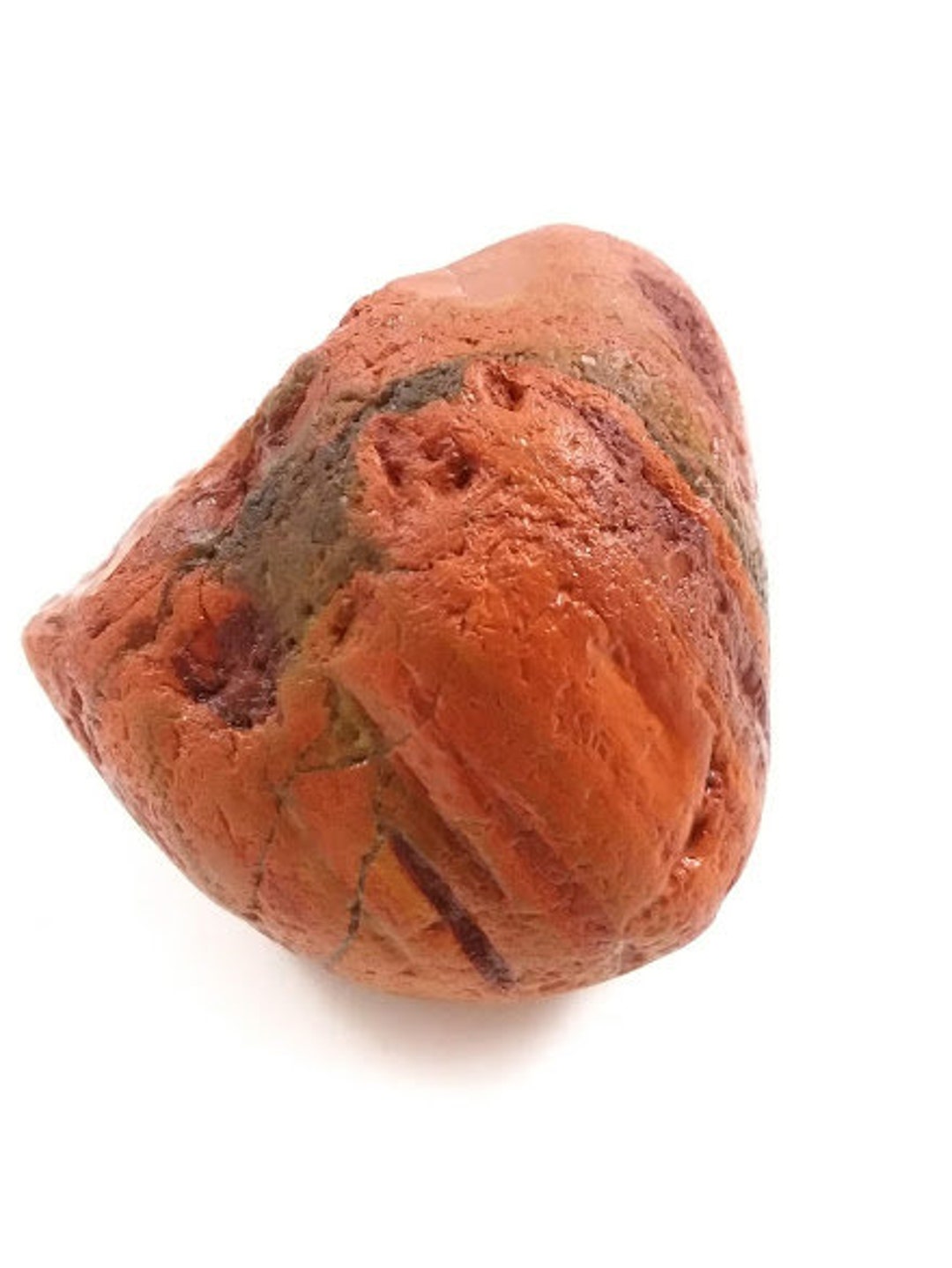 Oregon Coast Insanely Red 166gram Agate Cobble, Beach Agate, Red Raw ...