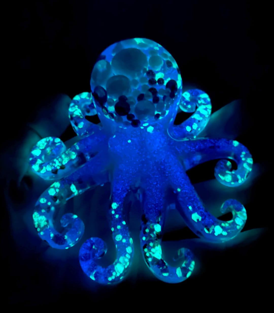 Glow in the Dark Octopus, Underwater World, Sea Life, Epoxy Sea ...